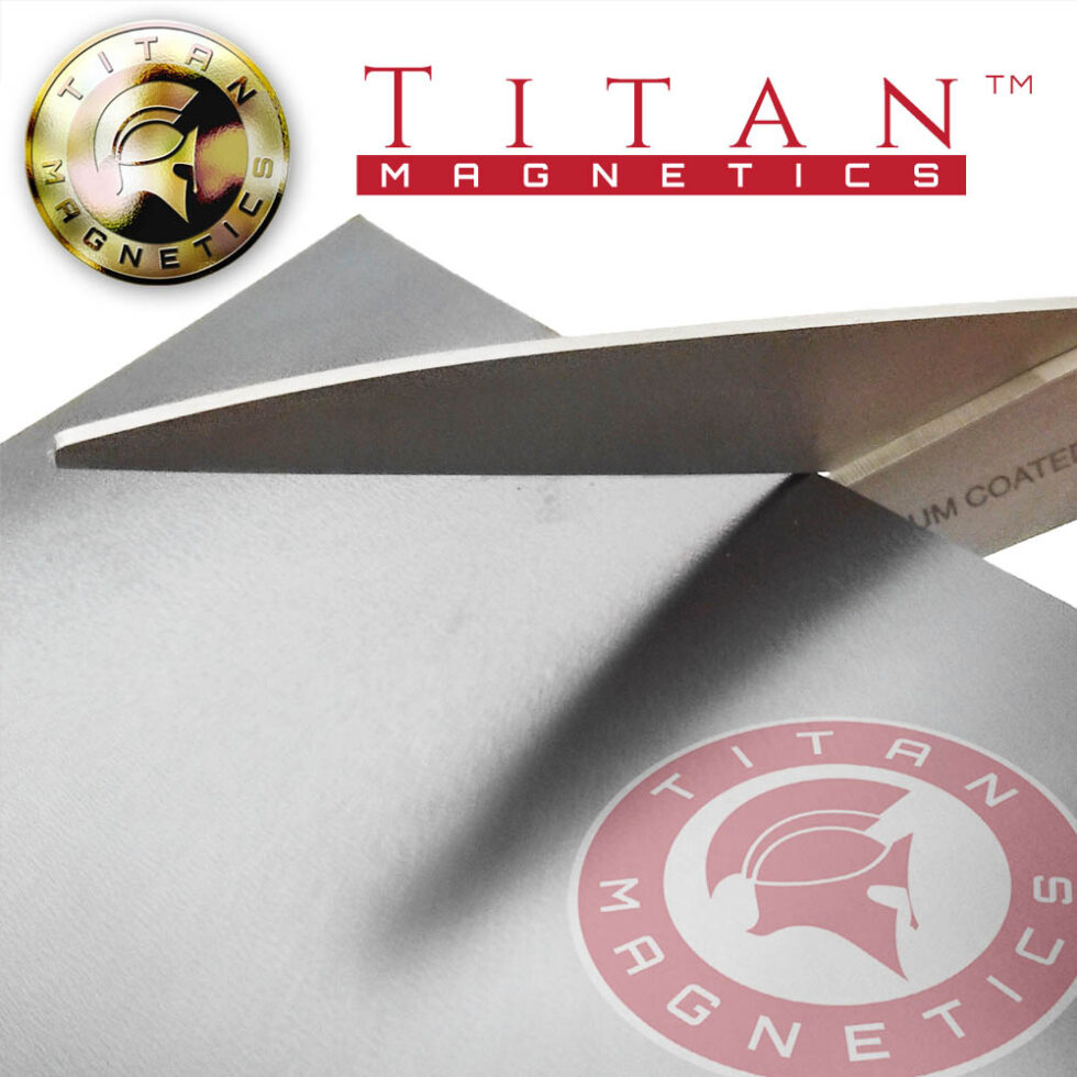 Flexible Magnetic Sheet with Adhesive A4 0.8mm - Super Strong Neodymium ...