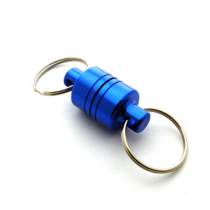 Magnetic Quick Release Clasps 17mm Dia with Split Key Ring
